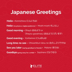 Common Japanese Phrases for Beginners