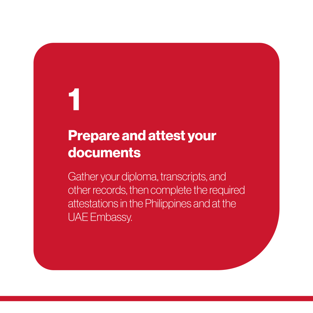 How to Apply for a UAE Certificate of Equivalency